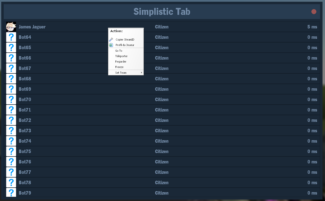 Simplistic Tab